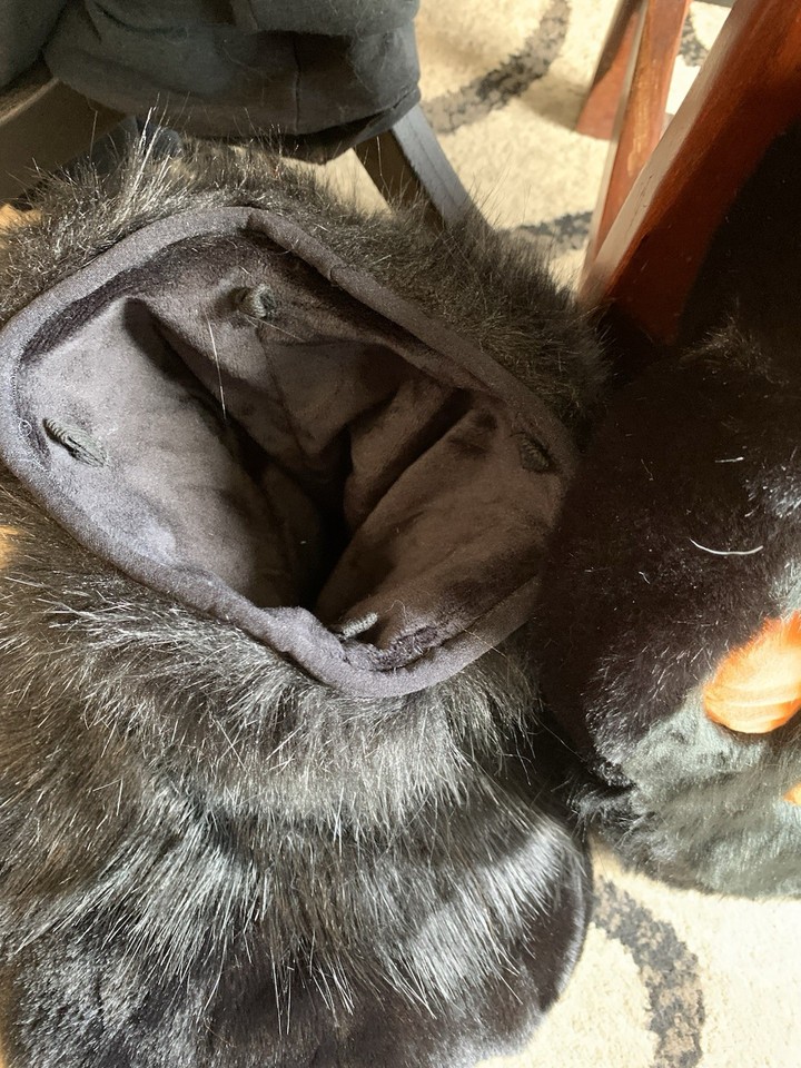 Kigurumi Full Partial Fursuit / Head, Feet, Paws, Tail / Black And ...