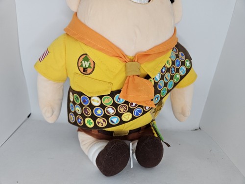Disney Parks Pixar Russell Scout from Up! 15” Plush Doll 10th ...