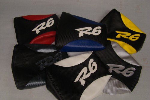 REAR SEAT COVER ON VINYL FOR YAMAHA YZF R6 99 00 01 02 | eBay