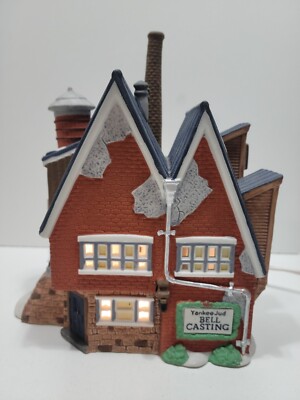 Dept 56 Heritage New England Village Retired Yankee Jud Bell Casting ...