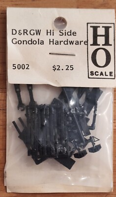 Grandt Line 5002 D&RGW Hi Side Gondola Hardware Kit, New Old Stock | eBay