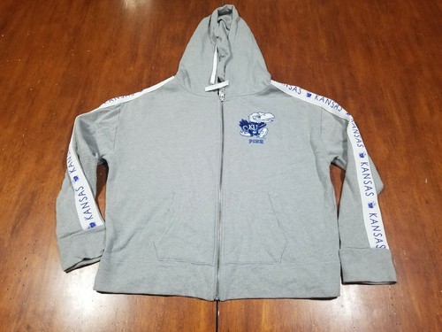 Victoria Secrets PINK KU Kansas Jayhawks Womens XS Hoodie | eBay
