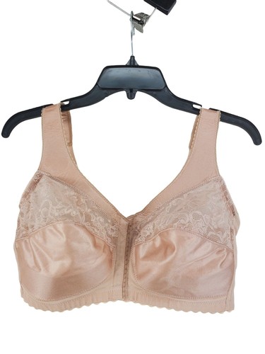 Glamorise Magic Life Minimizer Bra Size 38D Cafe Wirefree | eBay