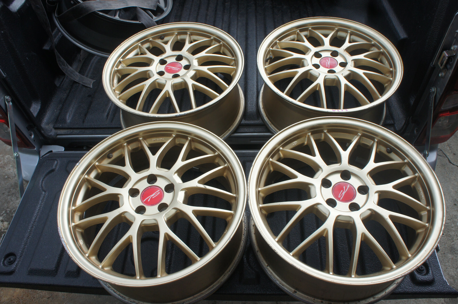 JDM 18" Zauber Racing Milennium wheels for subaru impreza sti caldina ...