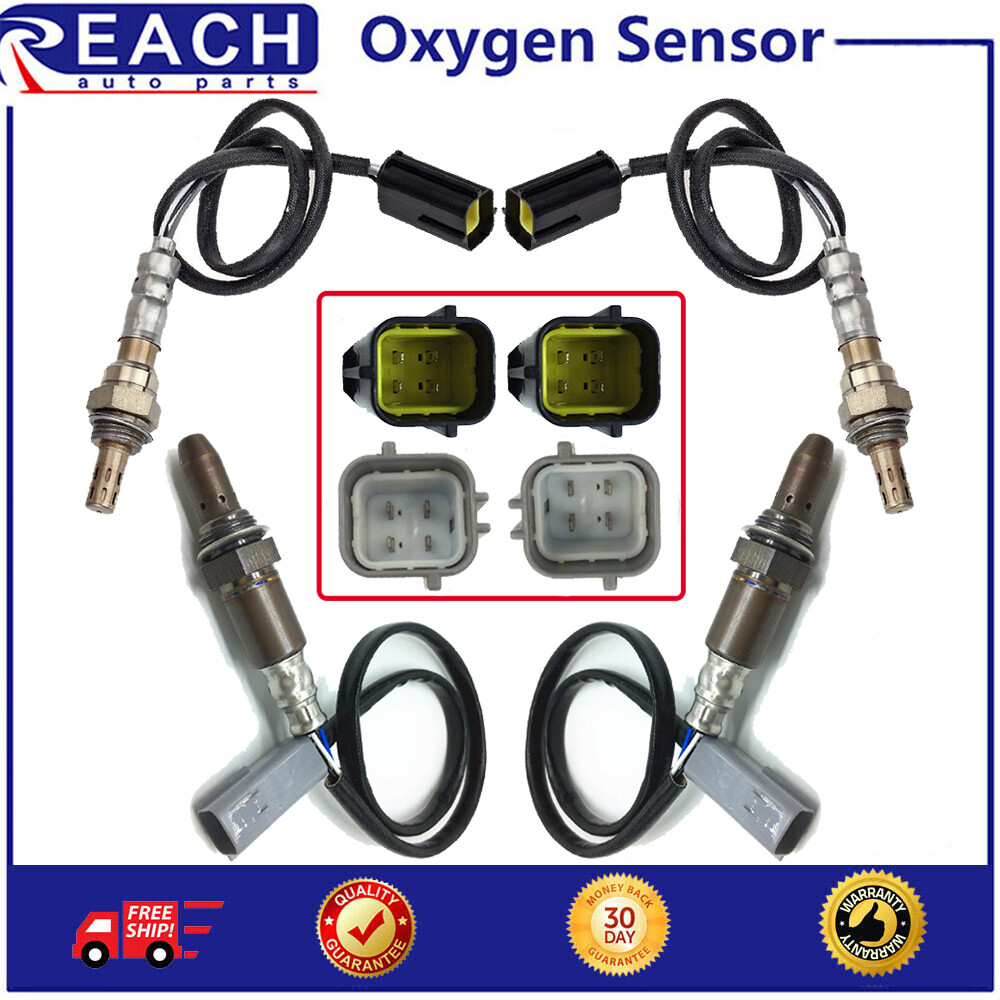 4pcs Up&Down Oxygen O2 Sensor For 2009-2010 Infiniti G37 3.7L 2009-2010 ...