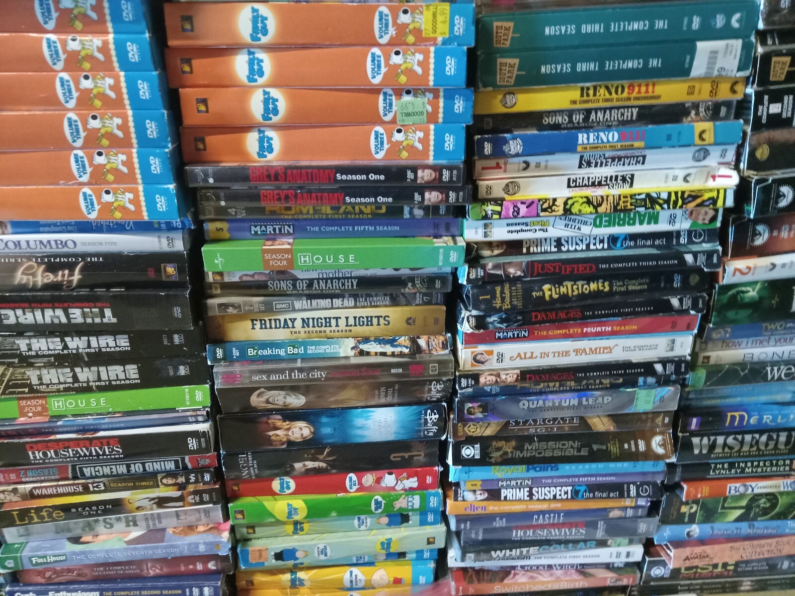 100s of TV SHOWS DVD SEASONS TO PICK FROM! buy more&save! SALE! TOP ...