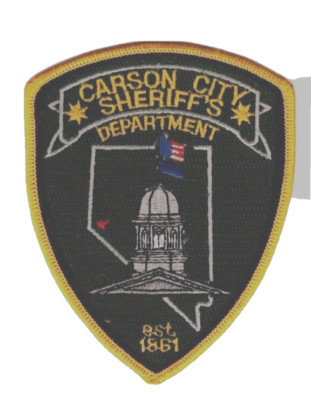 Carson City, Nevada Sheriff's Department Patch | eBay