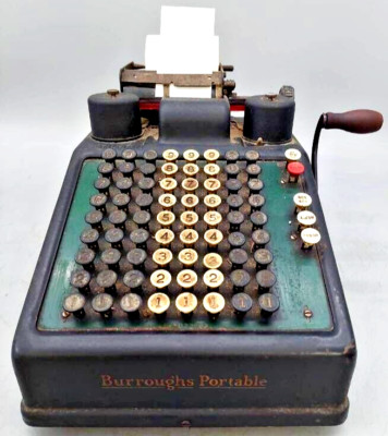 Cash Register, Adding Machines - Burroughs Calculators