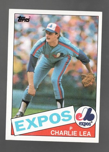 1985 Topps #345 Charlie Lea Near mint or better | eBay