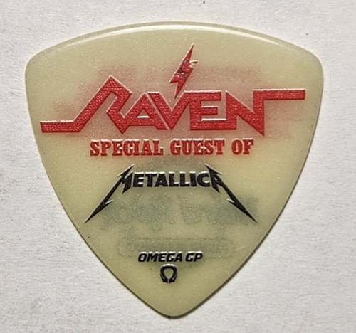 Raven & Metallica - Nov. 6th '22 - Guitar Pick **GLOW | eBay