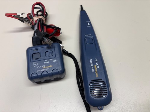 FLUKE NETWORKS PRO 3000 PROBE AND TONER WORKING | eBay