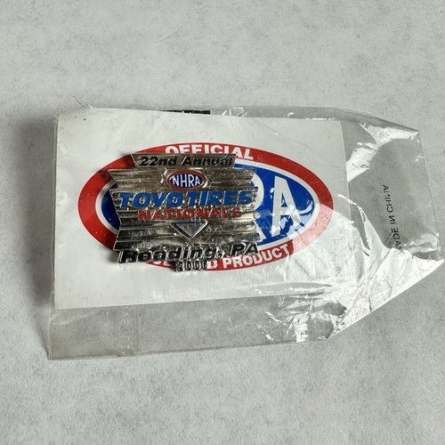 2006 TOYO TIRES NATIONALS READING PA NHRA DRAG RACING EVENT HAT LAPEL ...