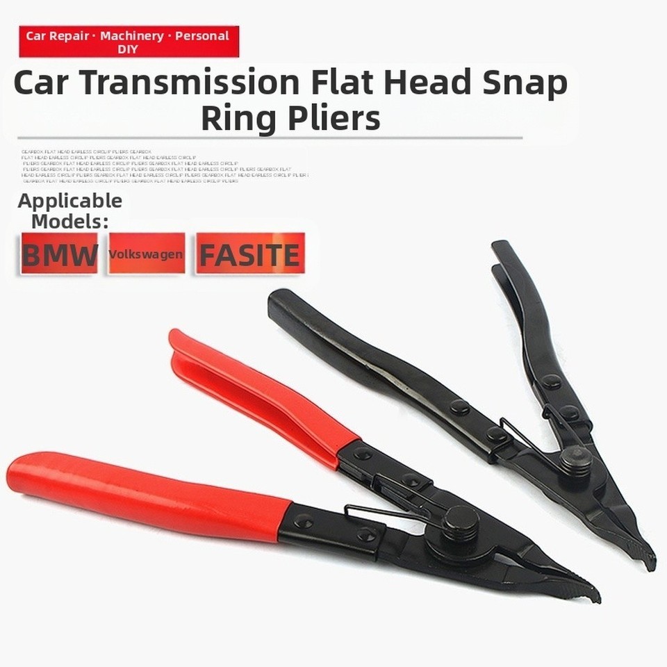 Flat Head Circlip Pliers External Snap Ring Pliers for Gearbox ...