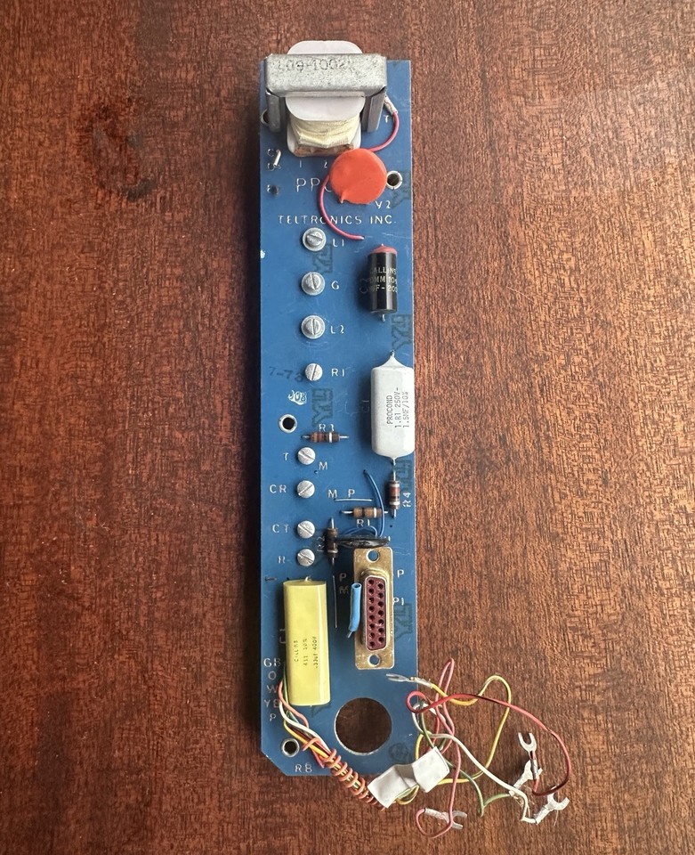 RARE Vintage Teltronics Circuit Card Board 3 Slot Automatic Electric ...