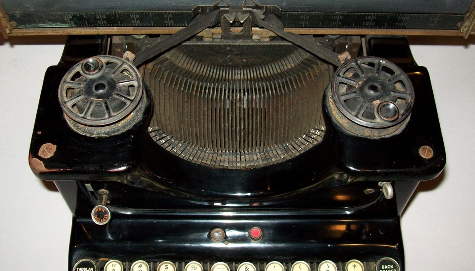 Rare Old Antique Vtg 1920s Demountable Typewriter Ca 1924 Very Nice All ...