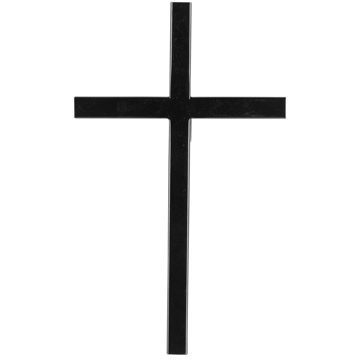 Plain Black Cross