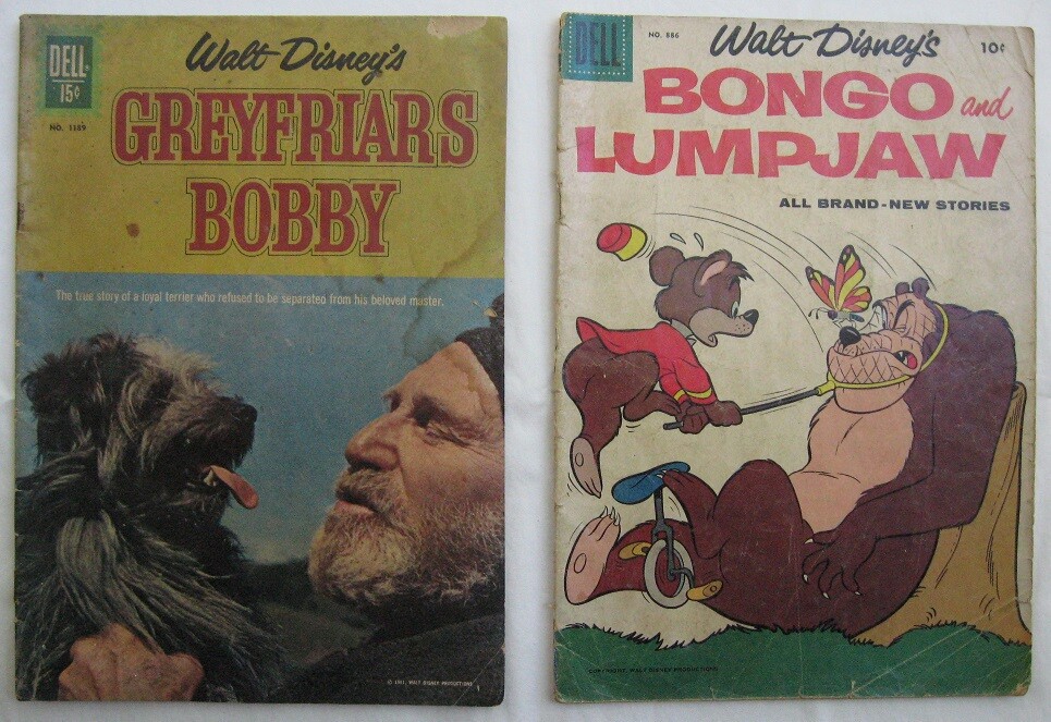 Dell Lot of 2. Bongo Lumpjaw & Greyfriars Bobby. | eBay