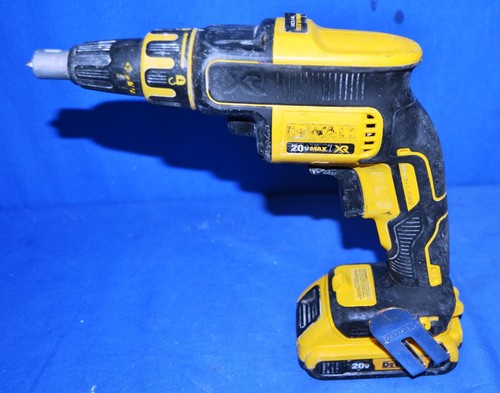 Dewalt DCF620B Cordless Brushless 20 volt Drywall Screw Gun w Battery ...