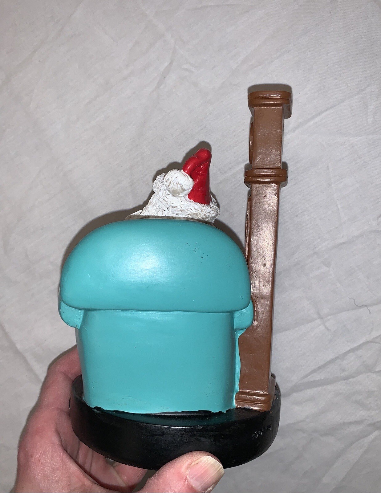 Nightmare Before Christmas Sandy Claws Santa Figure Resin Statue | eBay