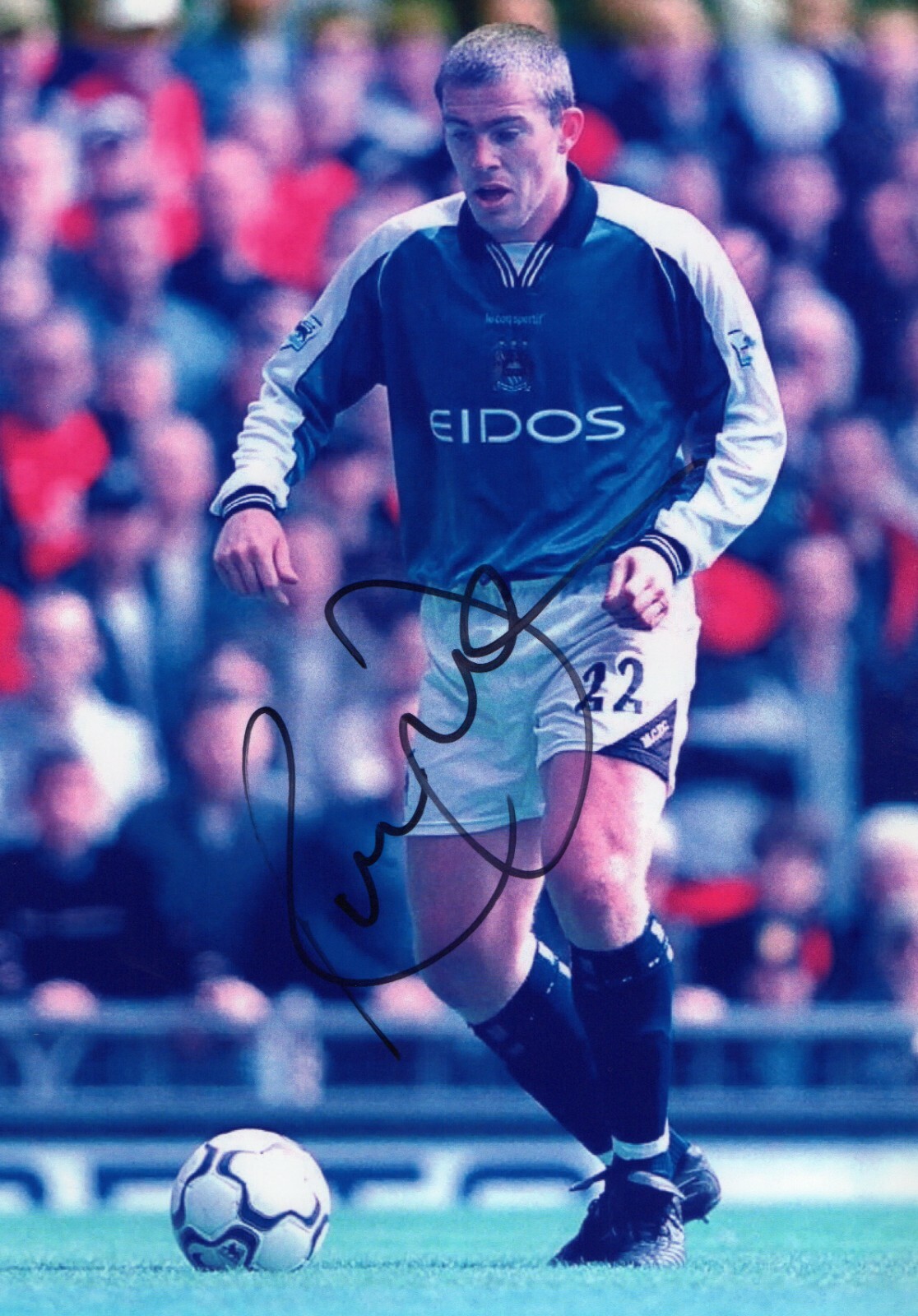 Richard Dunne, Manchester City genuine autograph. | eBay