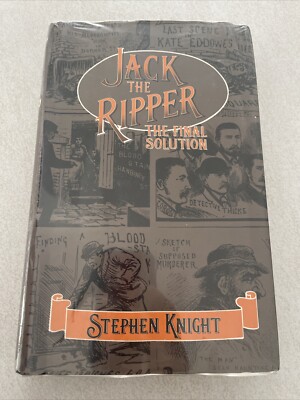 Jack The Ripper The Final Solution - Stephen Knight - Hardcover Book ...
