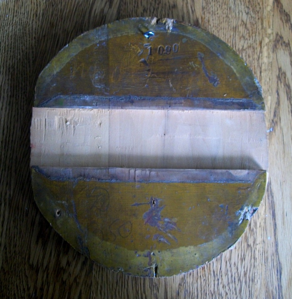 ANTIQUE 19th WOOD RUSSIAN ORTHODOX ROUND ICON PAINTING SAINT & ANGEL | eBay