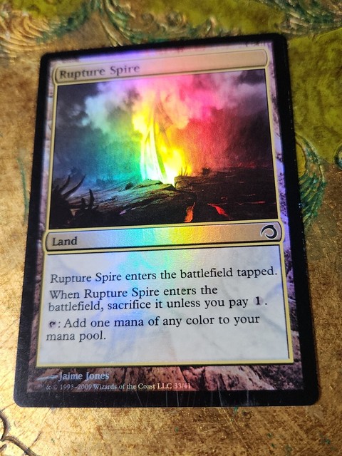 MTG Rupture Spire Premium Deck Series: Slivers 33/41 Foil Common for ...
