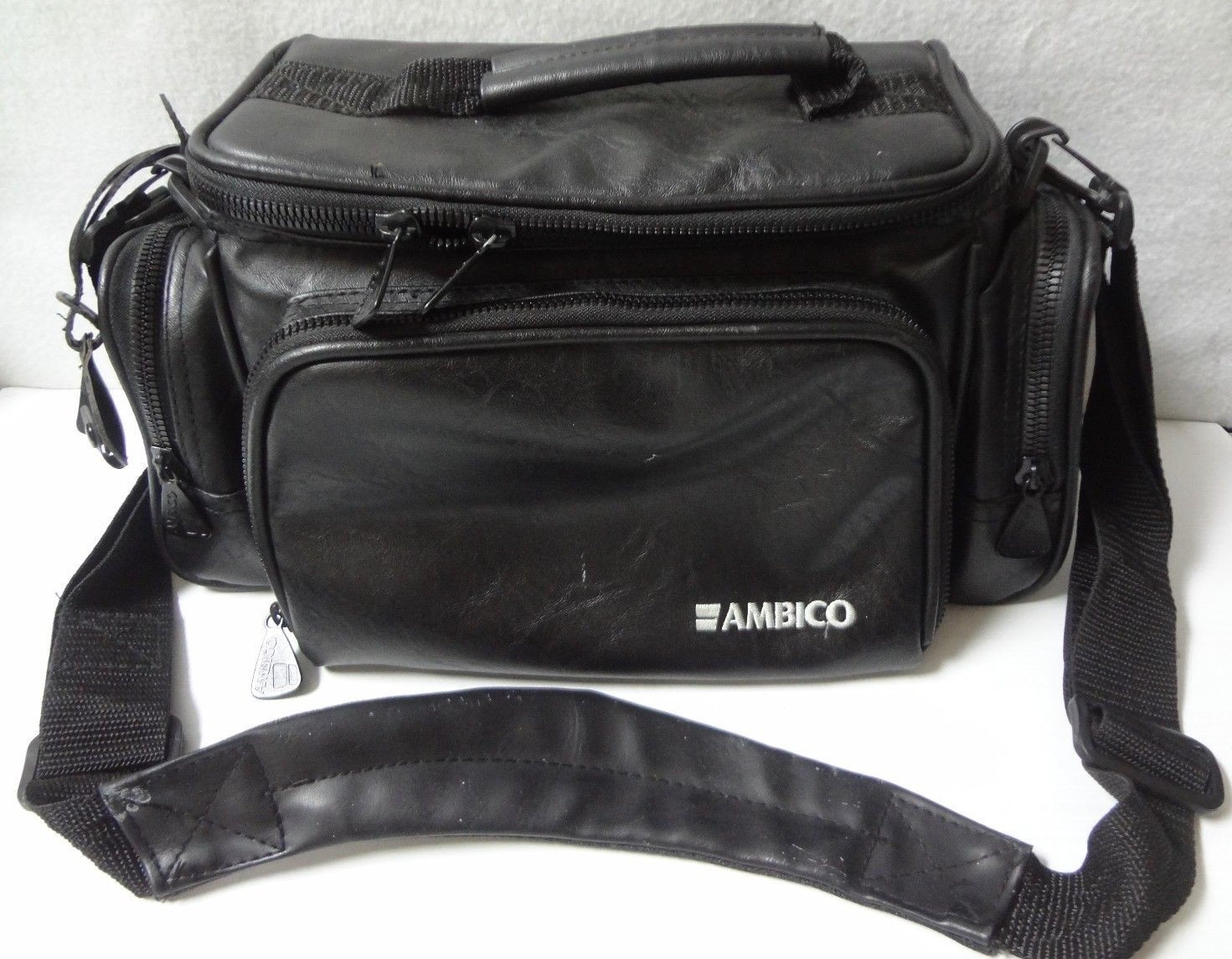 Ambico 13" Wide Camcorder Bag Adjustable Carry Strap -25 | eBay