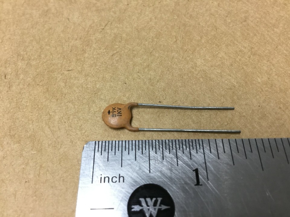 (2 PC) PHILIPS DD-390 Ceramic Disc Capacitors 39PF 1KV 10% | eBay