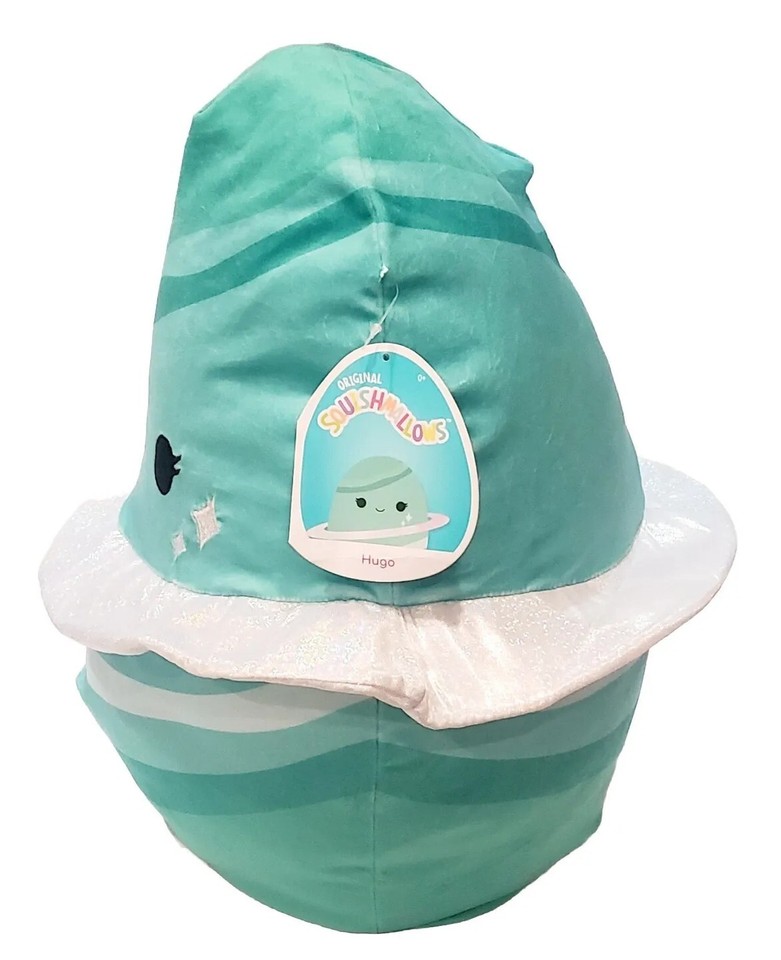 Original Squishmallow Hugo The Teal Blue Planet Space Squad Plush ...
