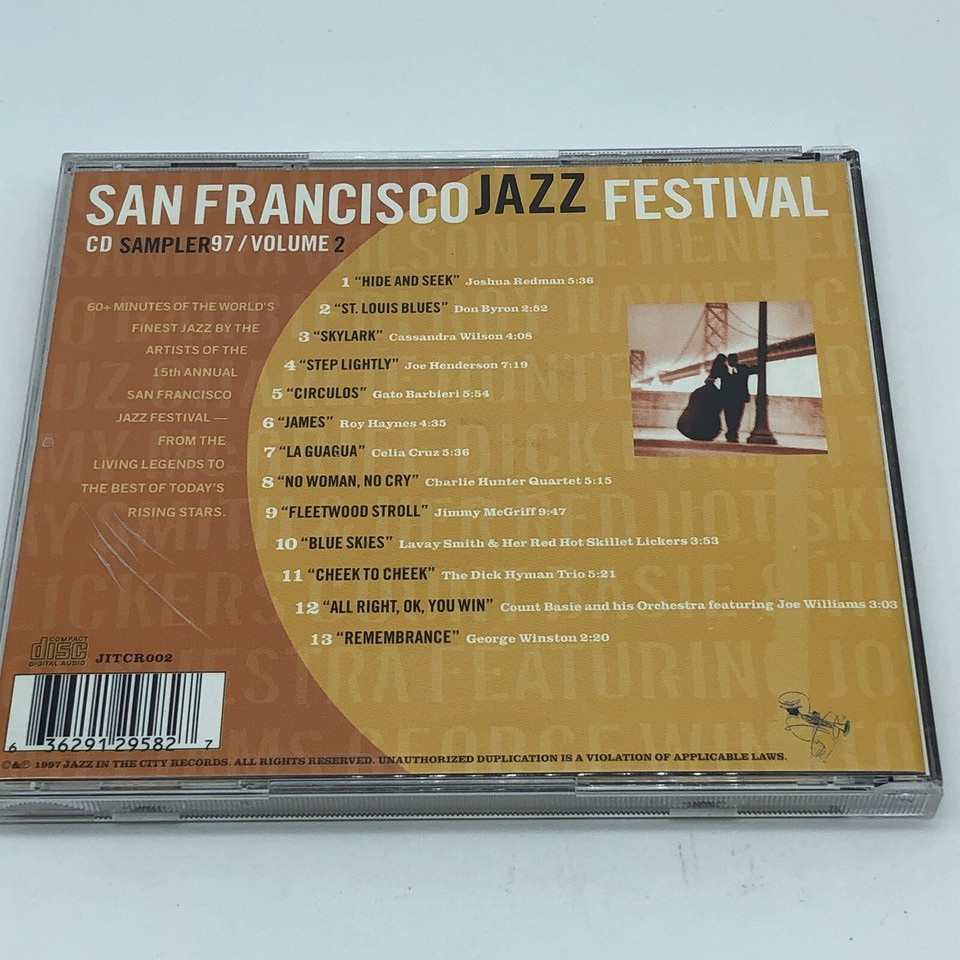 San Francisco Jazz Festival CD Sampler 97 [Volume 2] OOP 1997 | eBay