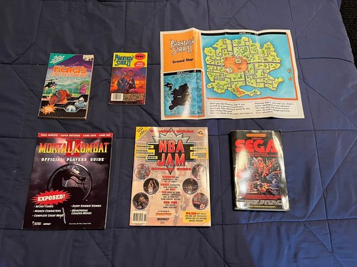 Sega Genesis Books, Manuals And Ground Maps | eBay