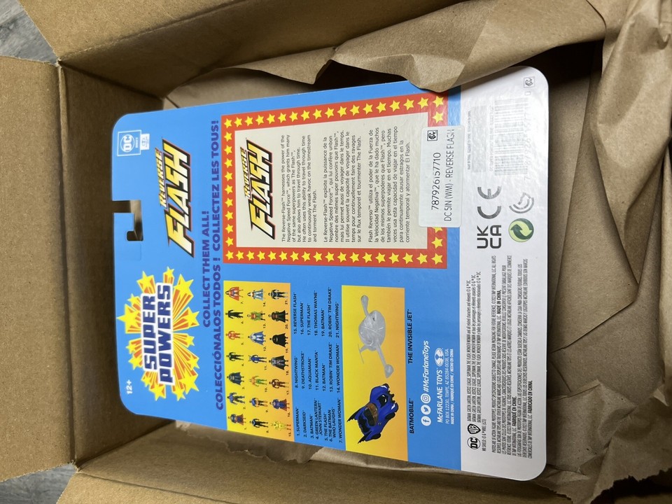 McFarlane DC Super Powers Reverse Flash Variant | eBay