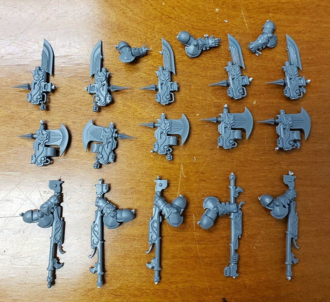 Warhammer 40k Adeptus Custodes Bits Custodian Wardens Castellan Axe ...