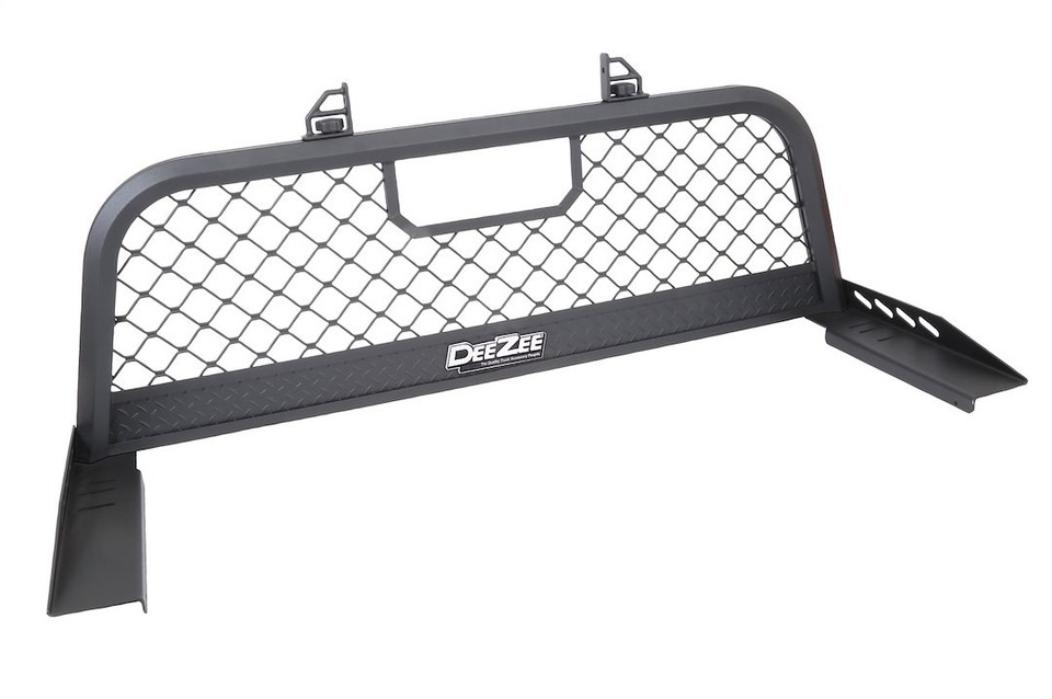 Dee Zee DZ95050RTB Bolt-On Black Textured Mesh Headache Rack | eBay