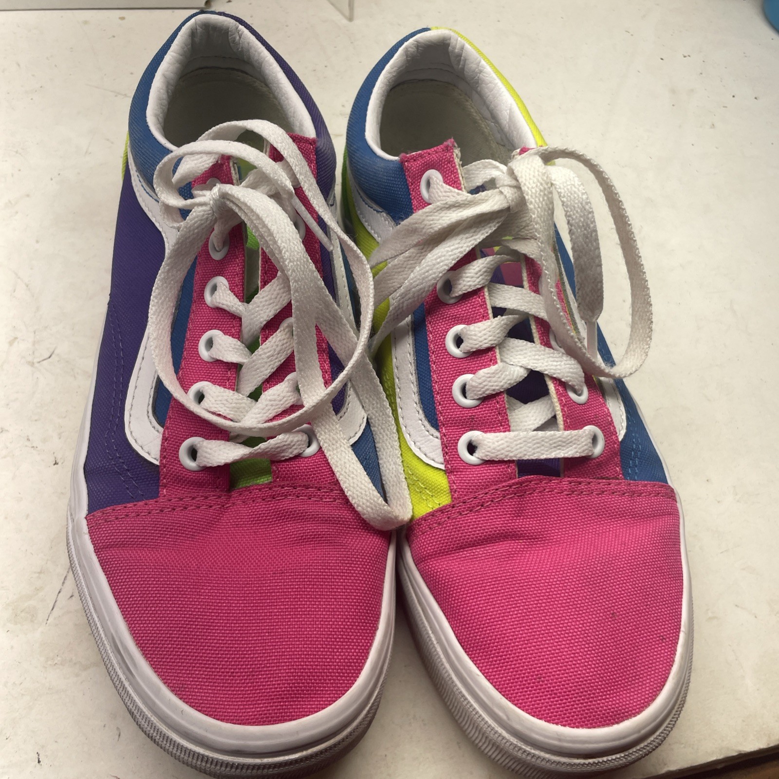 Vans multi color shoes size 7.5 - Gem