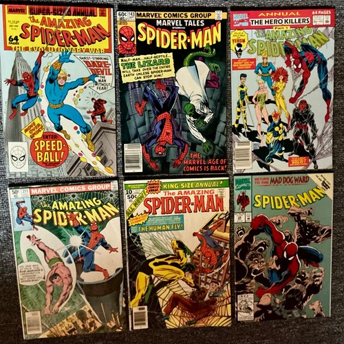 Marvel Lot Of Six Amazing Spiderman Comic Books | eBay
