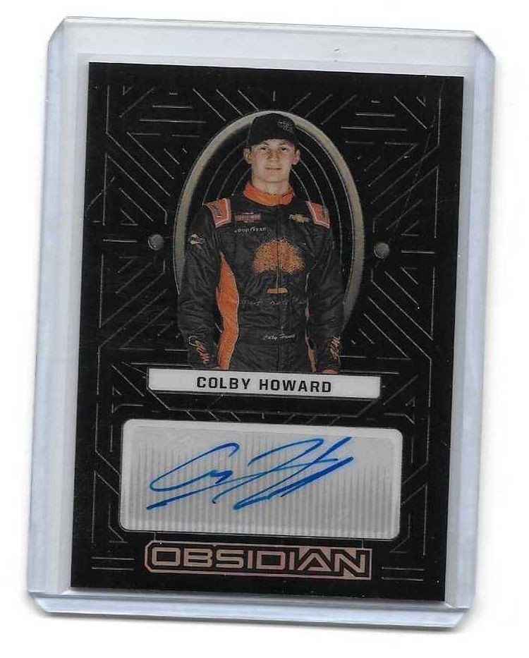 Colby Howard 2023 Chronicles NASCAR #25 Immaculate - Holo Platinum Blue /1 Price Guide - Sports ...
