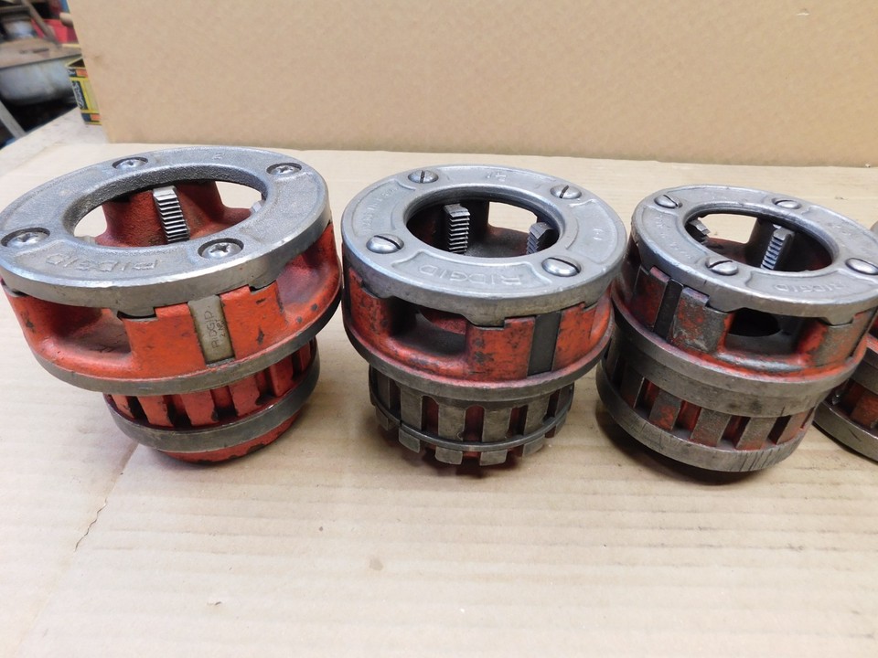 RIDGID 12 R PIPE THREADING DIE SET 1/2"-2" FITS RIDGID 700 | eBay