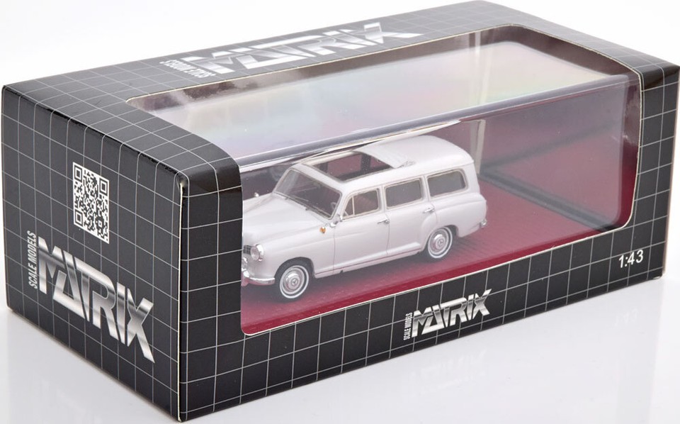 Mercedes 180D W120 Binz Kombi Grey 1960 Matrix MX11302-182 1/43 Benz ...