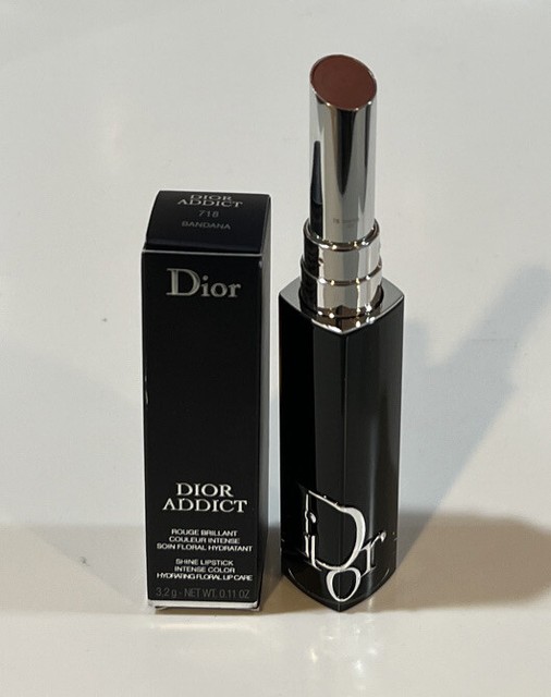 Dior Addict Shine Lipstick Intense Color - 718 Bandana - 0.11 oz/3.2 g ...