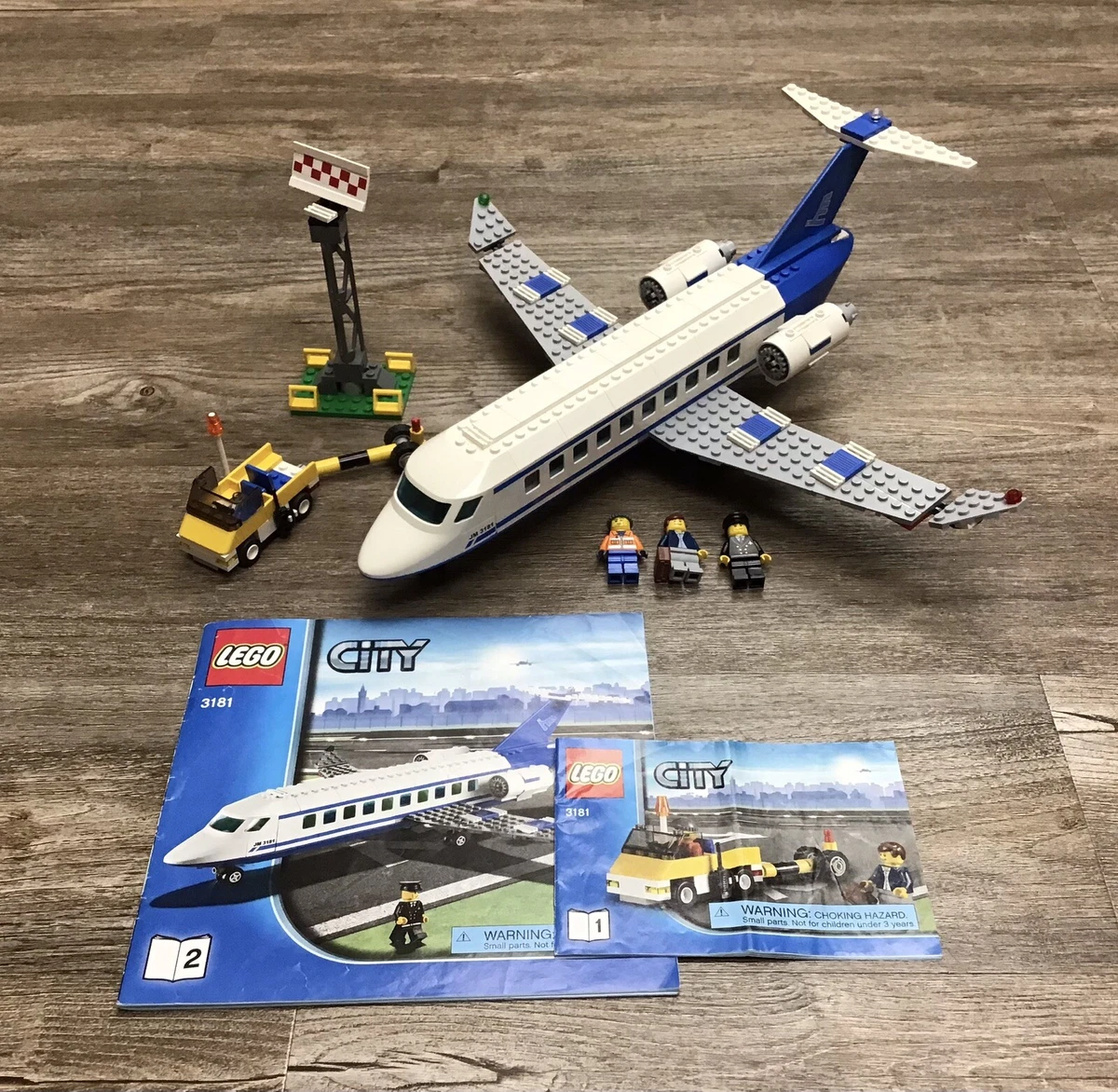 Lego 3181 Plane Stickers