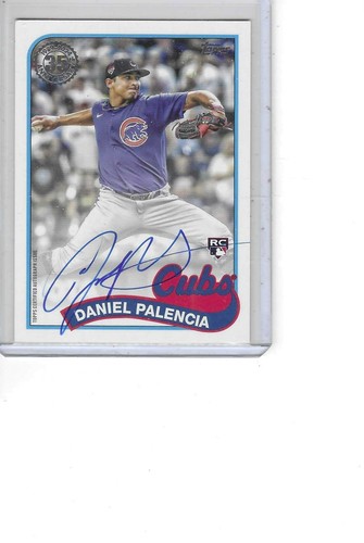 2024 Topps Series 2 '89 Topps Autograph #89BA-DPA Daniel Palencia ...