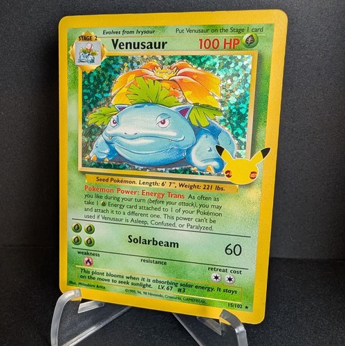 Pokemon Celebrations Venusaur 15/102 Classic Collection Holo NM | eBay