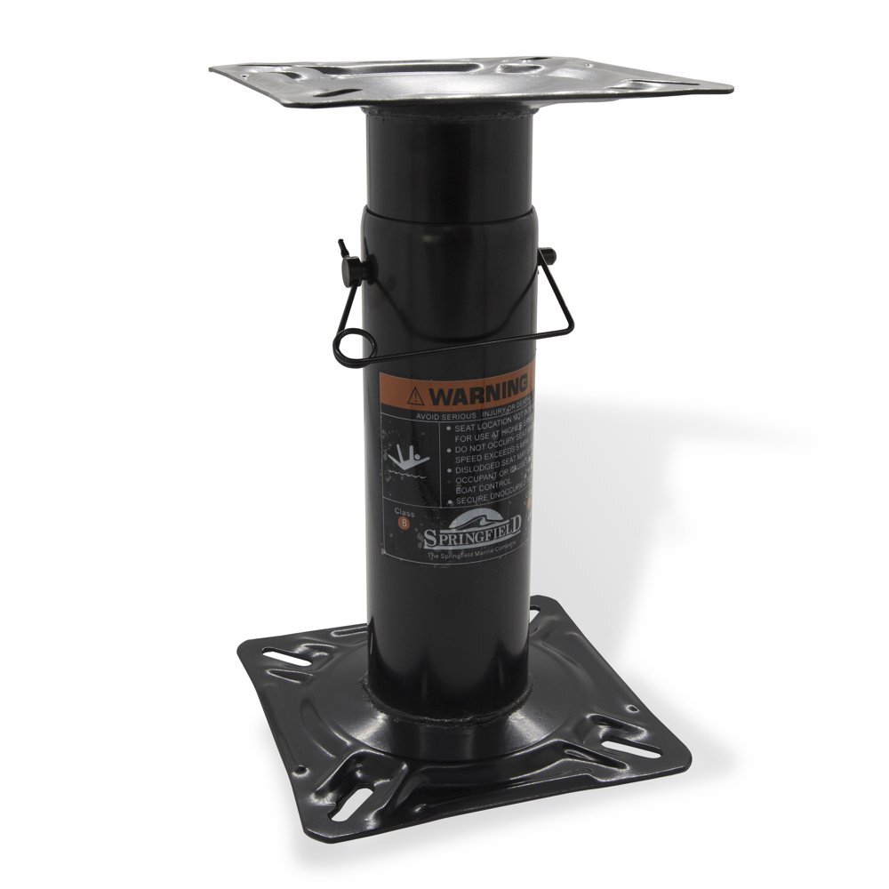 Springfield Boat Seat Mount Adjustable Pedestal Pedestals Swivel 12" to ...