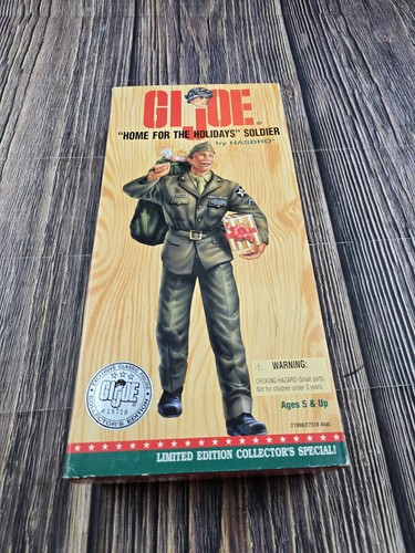 VTG 1996 GI Joe Home For The Holidays 12" Soldier Limited Edition ...