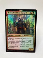 MTG Radha, Coalition Warlord Dominaria United 211/281 Foil Uncommon for ...