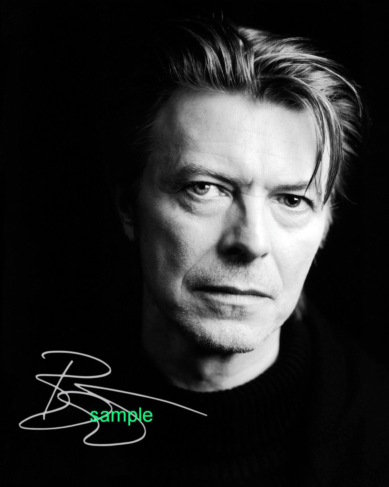 DAVID BOWIE #1 REPRINT 8X10 AUTOGRAPHED SIGNED PHOTO PICTURE LABYRINTH ...