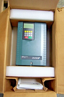 🔥 NEW RELIANCE SP600 5 HP AC DRIVE 240 VAC 3Ø 6SP201-015CTAN FRN 2.001 ...