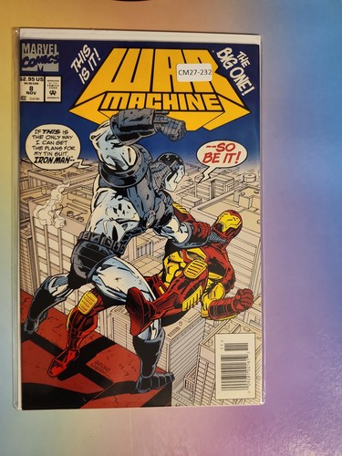 WAR MACHINE #8B VOL. 1 HIGH GRADE VARIANT NEWSSTAND MARVEL COMIC BOOK ...